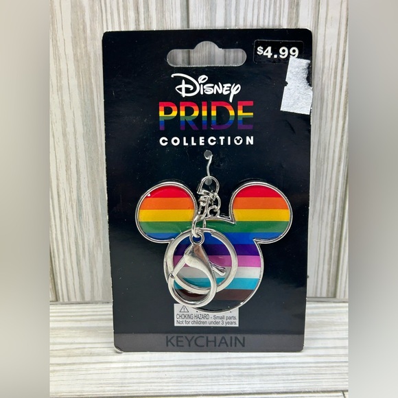Disney | Jewelry | Disney Pride Collection Mickey Mouse Rainbow Key ...